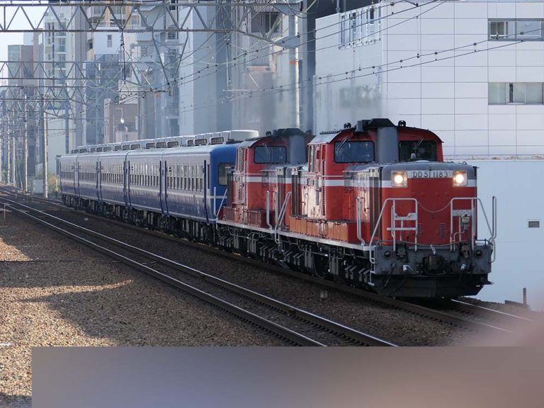 DD51重連＋12系客車の乗務員訓練【網干訓練】が走る | Railway Enjoy Net - 関西の鉄道サイト